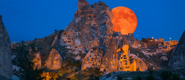 Watch The Sunset in Cappadocia, Turkey